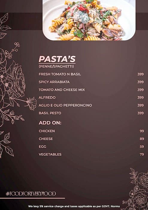 Menu at Cocktails and Dreams Indore, Indore