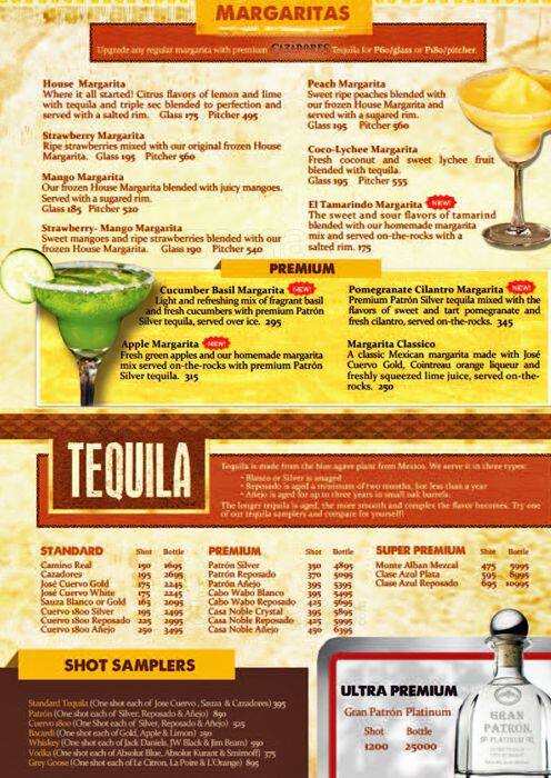 Agave Mexican Cantina Menu, Menu for Agave Mexican Cantina, McKinley ...