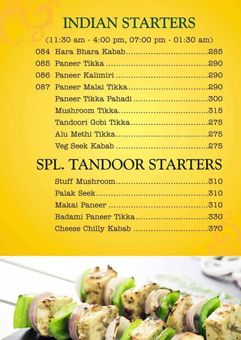 Menu at Achija, Navi Mumbai, achija veg restaurant