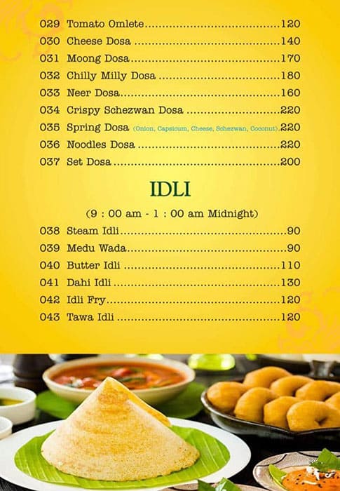 Menu at Achija, Navi Mumbai, achija veg restaurant