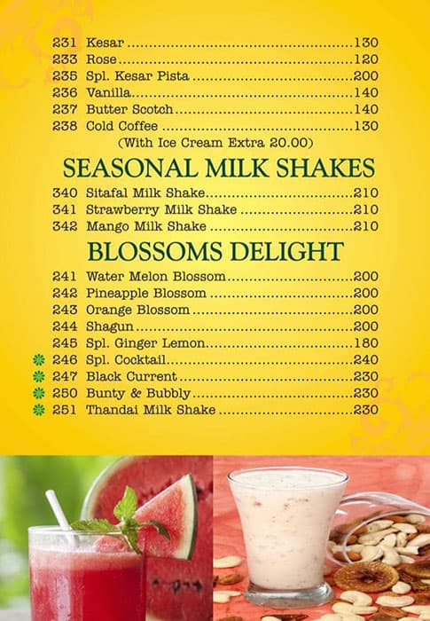 Menu at Achija, Navi Mumbai, achija veg restaurant