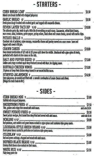 Menu at Hog Heaven 2 pub & bar, Auckland