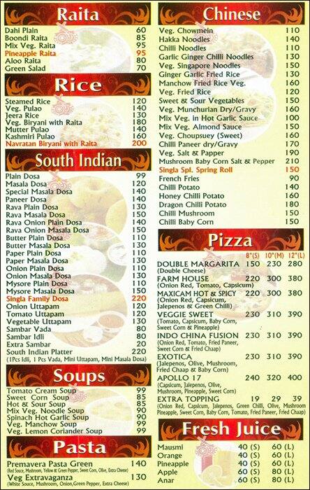 Singla's, Sector 9, Dwarka, New Delhi - Zomato