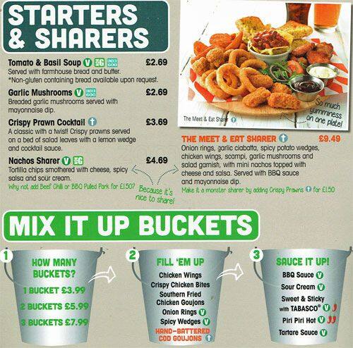 Menu at The Hendon pub & bar, London, 377 Hendon Way