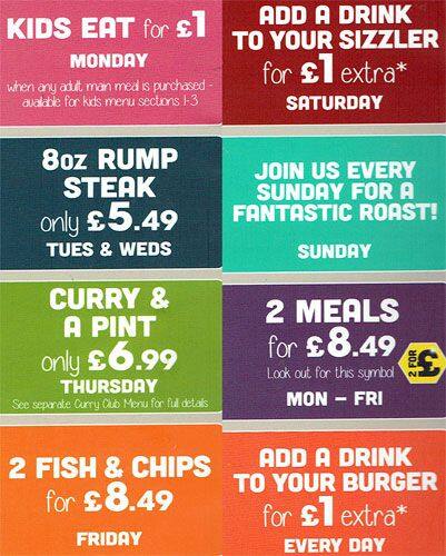 Menu at The Hendon pub & bar, London, 377 Hendon Way