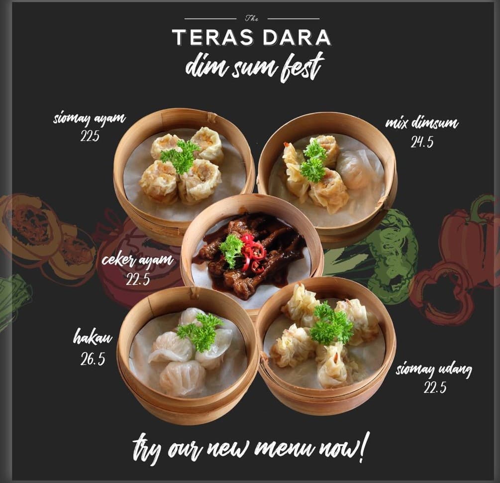 Carta de The Teras Dara Restaurant & Lounge, Bogor