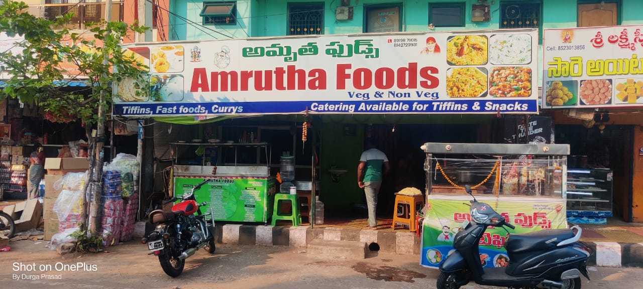 Menu at Amrutha Foods, Visakhapatnam