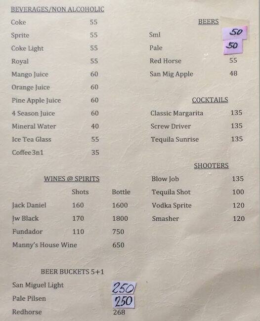 Menu at Angels Burger - Maginoo St. restaurant, Quezon City, 68 Maginoo