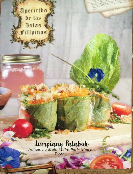 Menu at Dekada, Quezon City, Upper Ground Floor