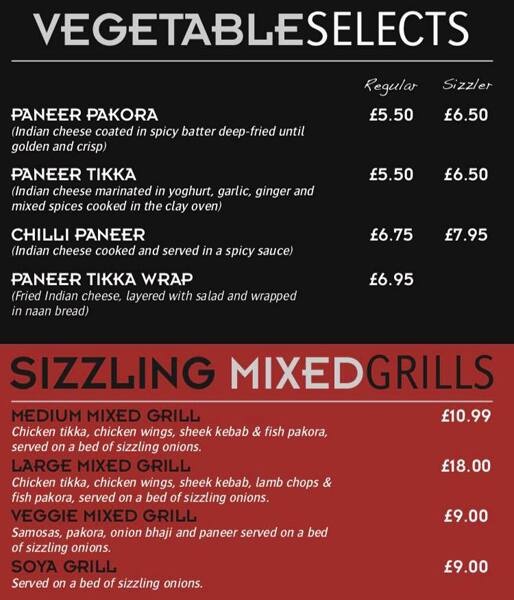 Menu at The Hop and Vine pub & bar, Telford