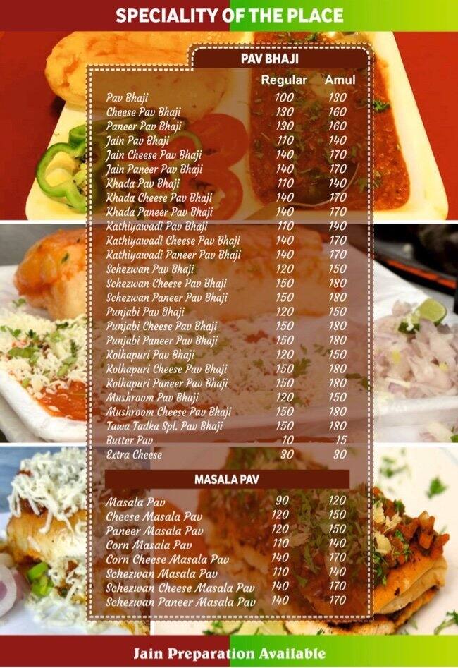 Tawa Tadka Menu, Menu for Tawa Tadka, Dombivali East, Thane - Zomato