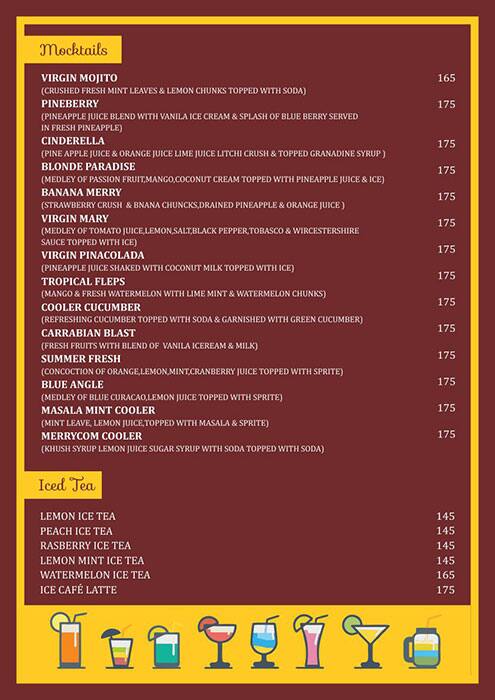 Menu at Wise Choice, Lucknow