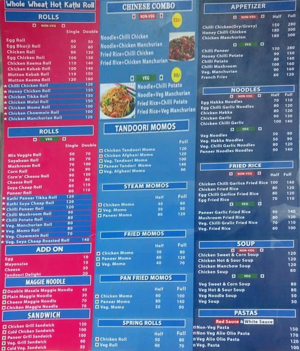 Welcome Point Menu, Menu for Welcome Point, Hauz Khas Village, New ...