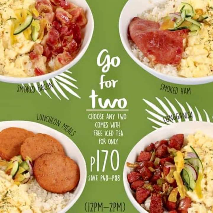 Menu at Bon AppeTea cafe, Manila, 945 Estrada