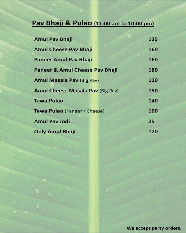 Menu of Joglekar's Kitchen, Kothrud, Pune