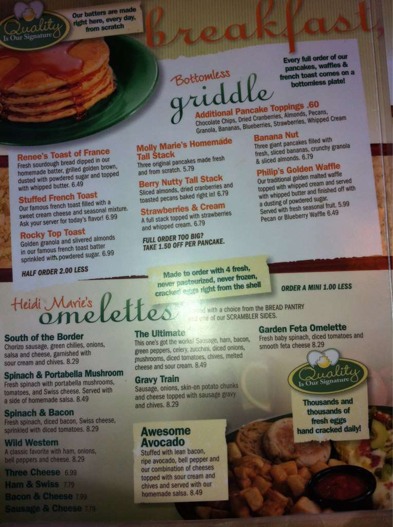 Menu at Scramblers restaurant, Maumee, 570 W Dussel Dr