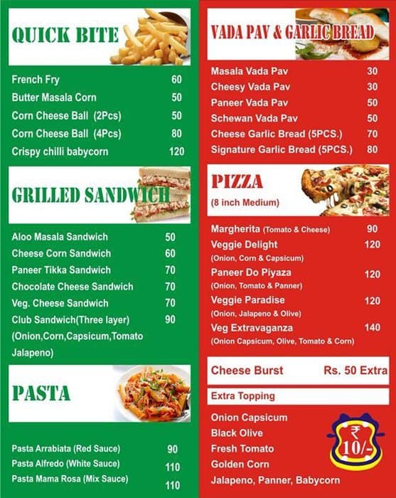 Hungry Hippo Menu, Menu for Hungry Hippo, Girish Park, Kolkata - Zomato