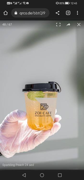 Menu at Zoi Cafe, Al Ain, Opposite Spinneys