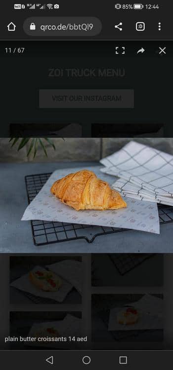 Menu at Zoi Cafe, Al Ain, Opposite Spinneys