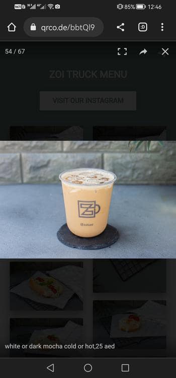 Menu at Zoi Cafe, Al Ain, Opposite Spinneys