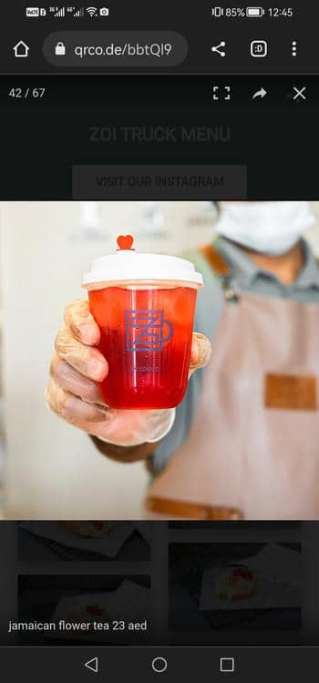 Menu at Zoi Cafe, Al Ain, Opposite Spinneys