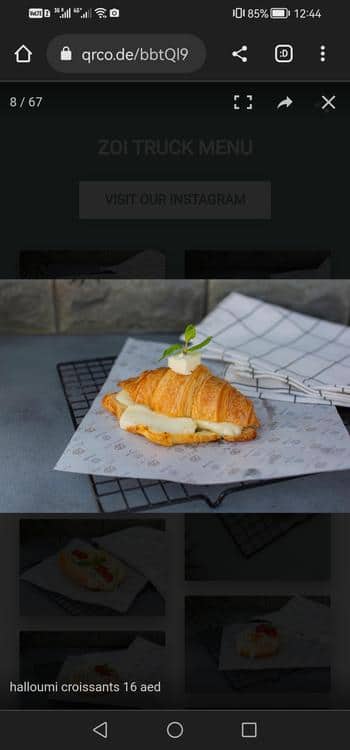 Menu at Zoi Cafe, Al Ain, Opposite Spinneys