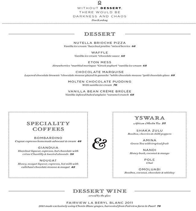 Menu at Life Grand Cafe Waterfall, Midrand, Waterfall Corner