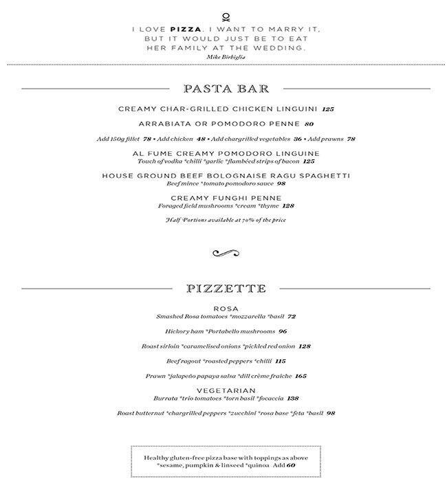 Menu at Life Grand Cafe Waterfall, Midrand, Waterfall Corner