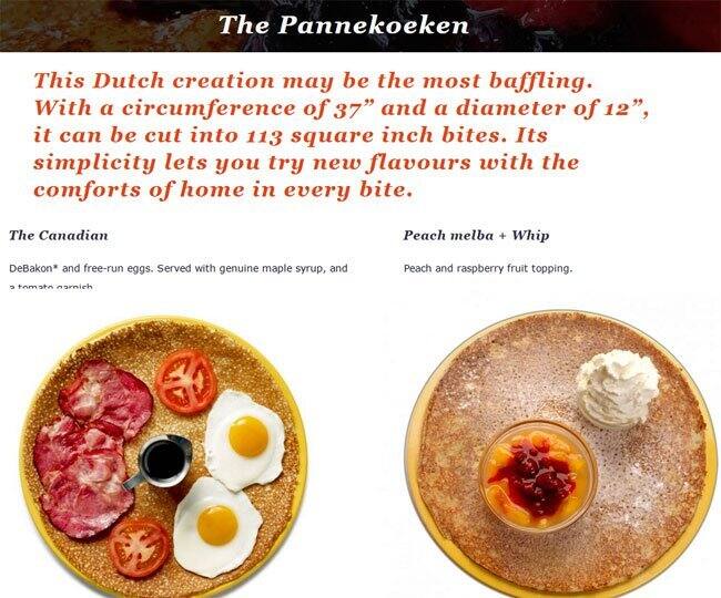 Menu at De Dutch restaurant, Abbotsford, S Fraser Way #4