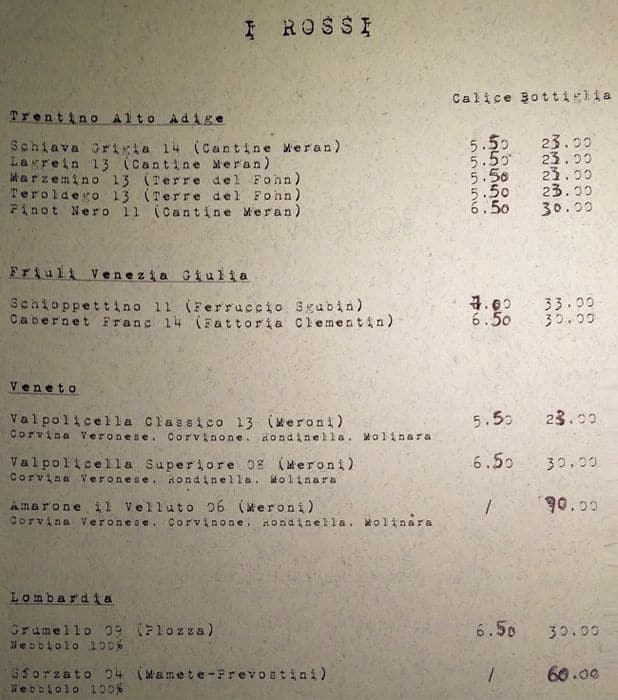 E...brezza a Milano: Foto del Menu con Prezzi - Zomato Italia