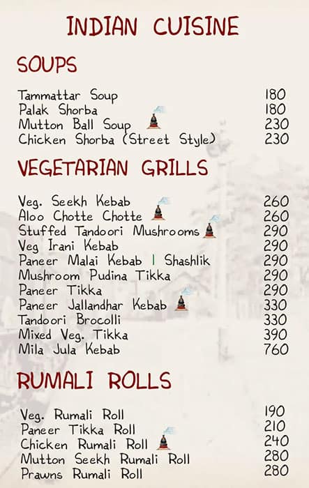 Menu of Ludhiana Junction, Chembur, Mumbai