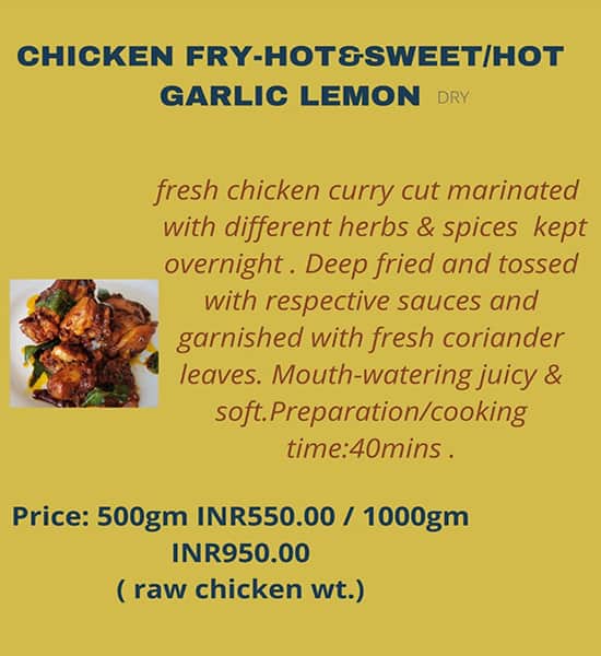 Menu of Apna Kitchen.Com, Sector 50, Gurgaon