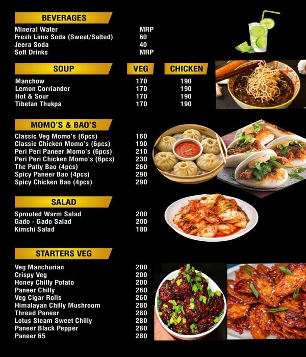 Menu of Vriddhi 761 Kitchen, Chakala, Mumbai