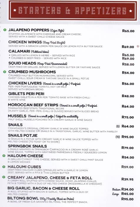 Crawdaddy S Menu Rome Ga Map