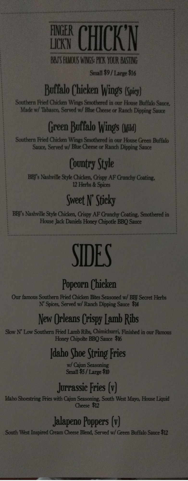 Menu at Burgers By Josh Bar Grill, Rouse Hill