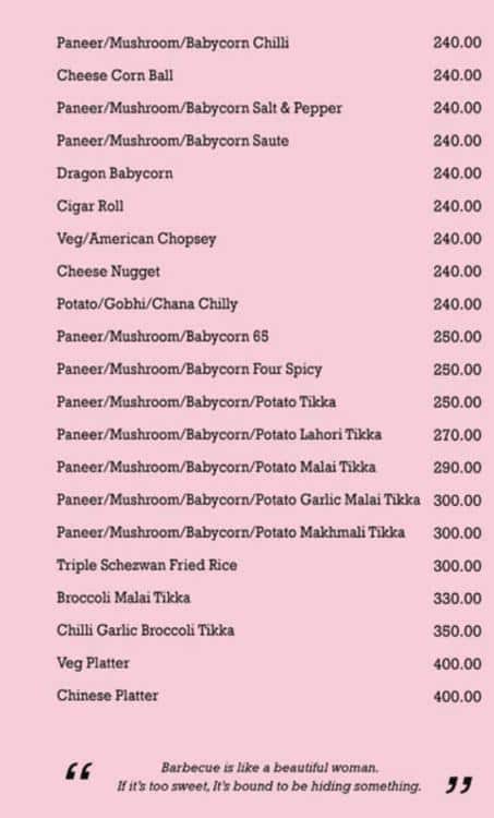 Menu at MP'S KITCHEN Restaurant & dhaba & caterers & lunch buffet @499 ...