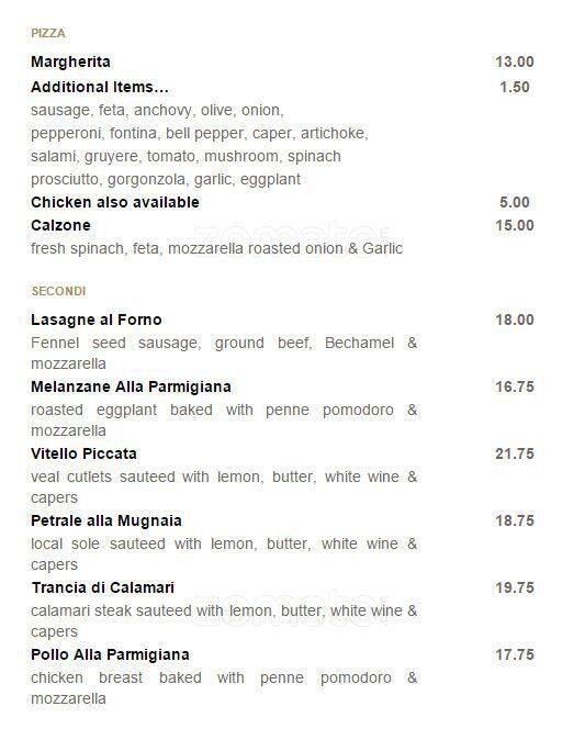 Menu at Nob Hill Cafe, San Francisco, Taylor St