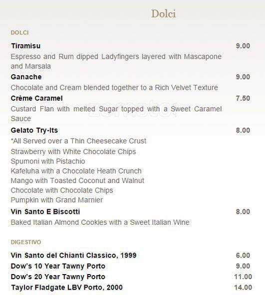 Menu at Nob Hill Cafe, San Francisco, Taylor St