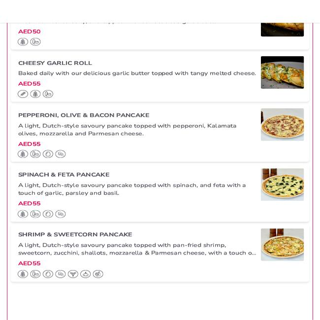 Menu of Hurricane's Grill, Downtown Dubai, Dubai