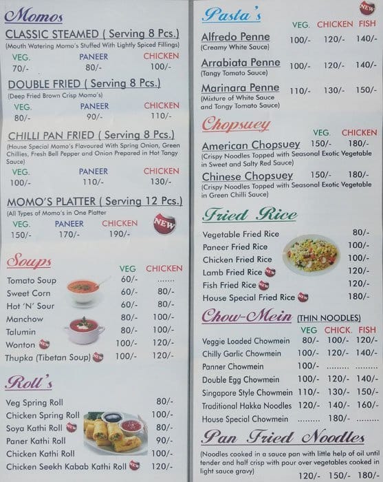 Bread 'N' Noodles Menu - Zomato