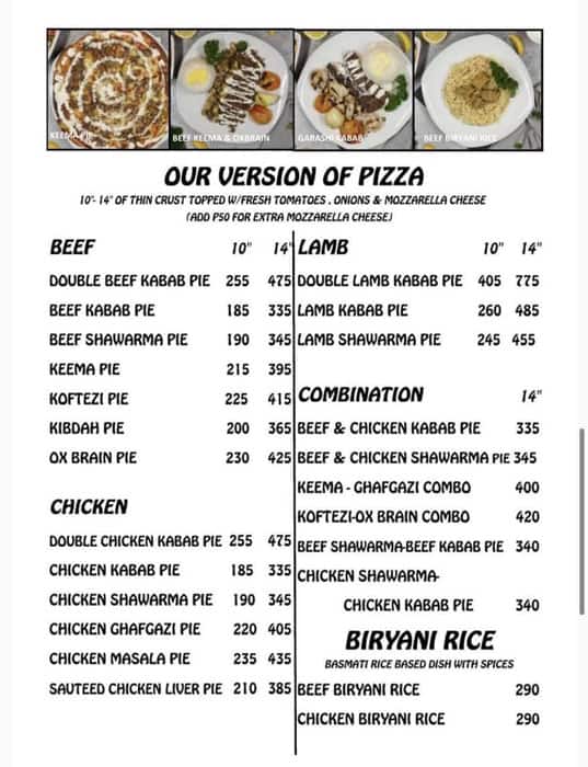 Menu at Hassan Kabab and Steaks restaurant, Quezon City, 9 Visayas Ave Menu at Hassan Kabab and Steaks restaurant, Quezon City, 9 Visayas Ave