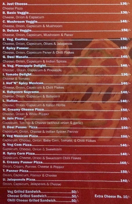 Pizza Point Menu, Menu for Pizza Point, Karkhana, Secunderabad - Zomato