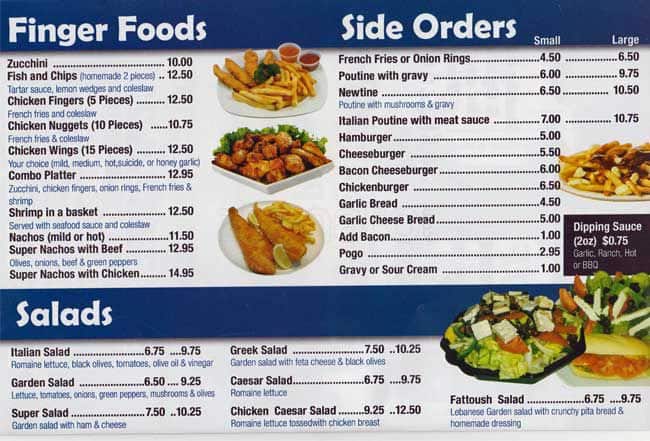 Menu at Papajoe's Fried Chicken Walkley restaurant, Ottawa, Walkley Rd