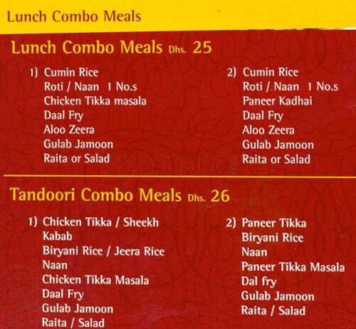 Menu at Grand Barbeque Restaurant, Dubai, Al Karama