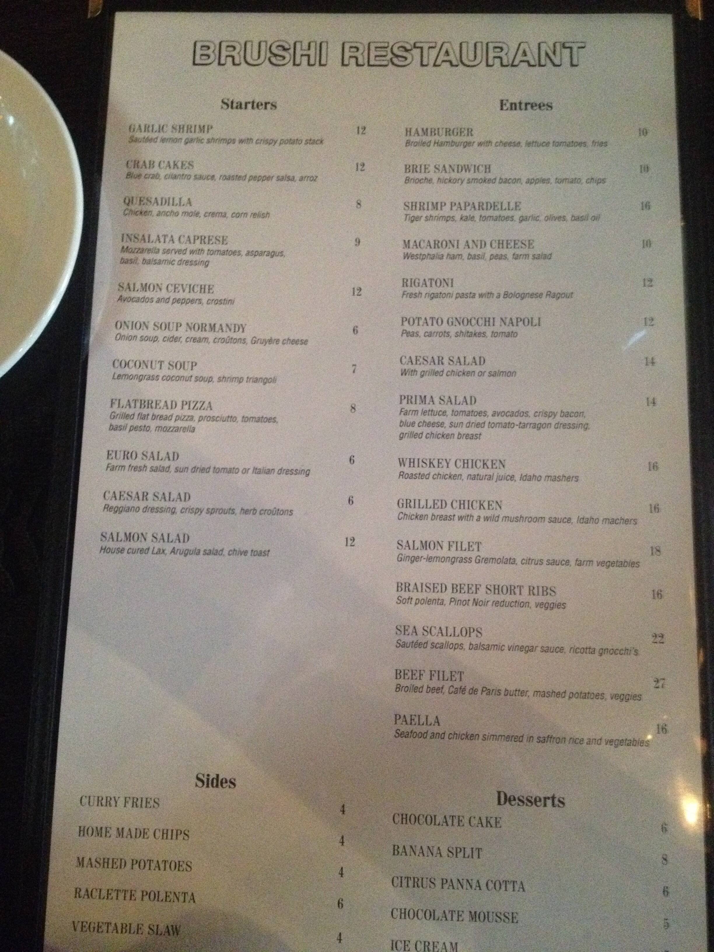 Menu at The Linden House pub & bar, Omaha