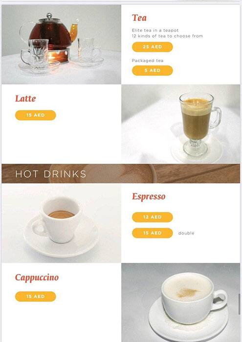 Menu at Kazan Restaurant - Al Seef Hotel, Sharjah
