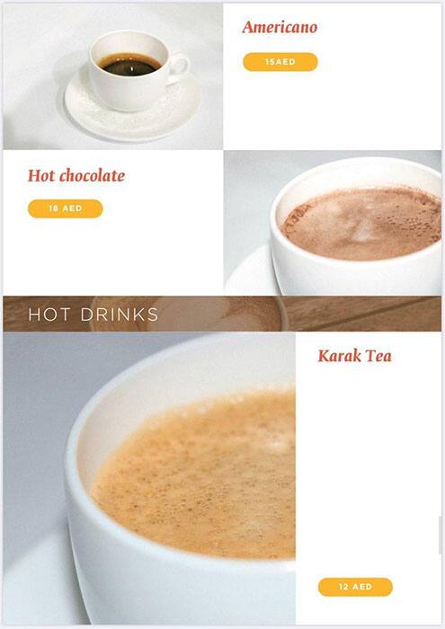 Menu at Kazan Restaurant - Al Seef Hotel, Sharjah