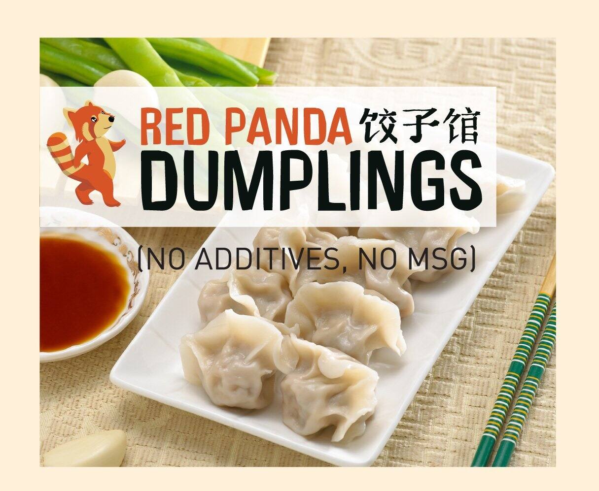 Menu at Red Panda Dumplings fast food, Golden Grove