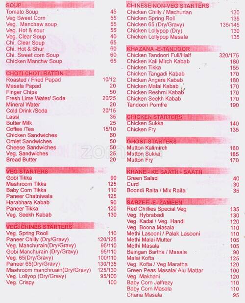 Menu at Just Eat, Pune, 12 Amrapali Lane No 1