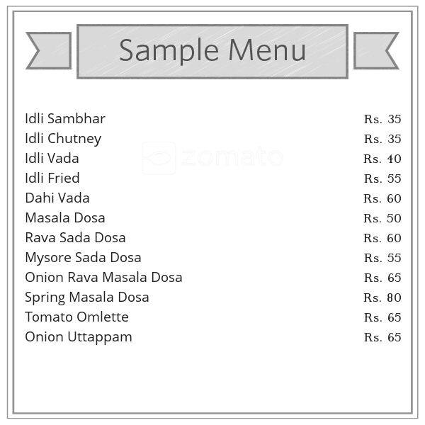 Menu at Hunger Cafe, Mumbai, Shop 9